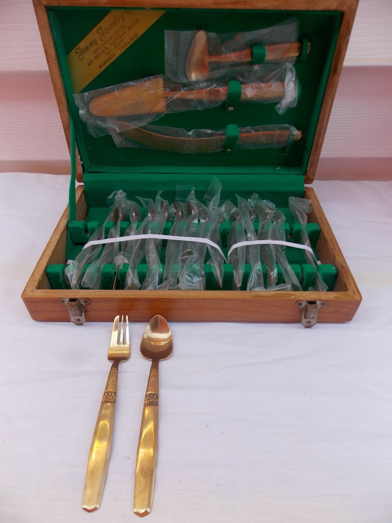 Mid Century Dessert Set Jimmy Jewelry OPP Rama Hotel Thailand Viet Nam ...