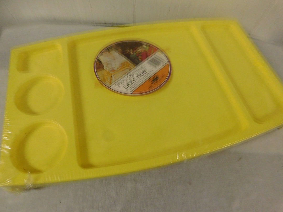1970s Era Frem Corporation Plastic TV or Bed Tray Snack & Store Lazy ...