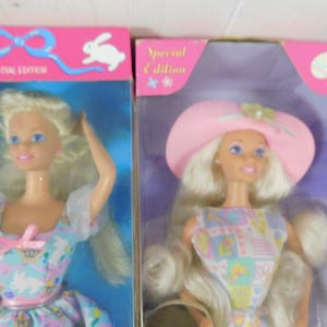 1990s Easter Barbie Doll Set of 2 - Etsy