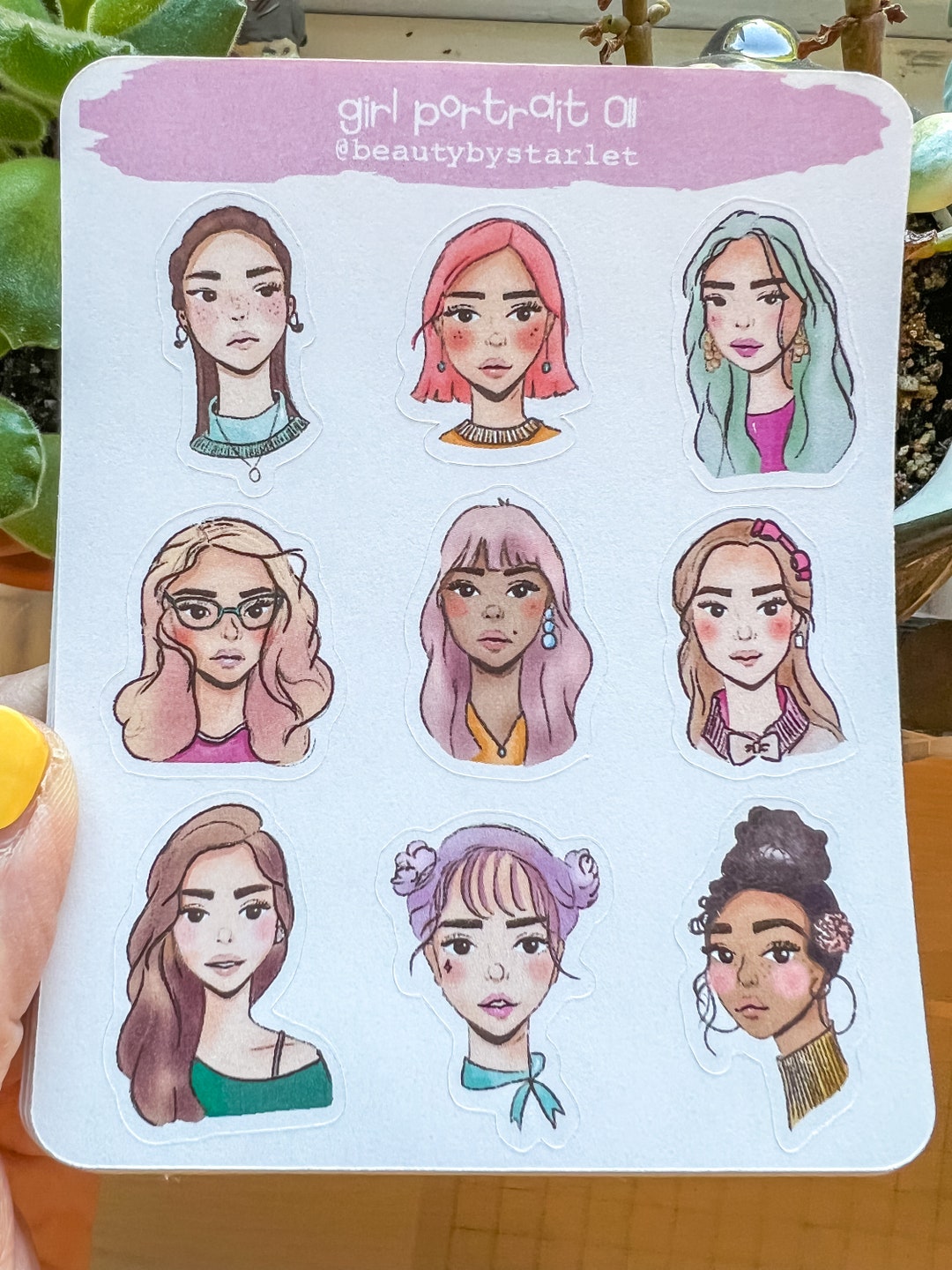 Girl Squad Sticker Sheet - Etsy