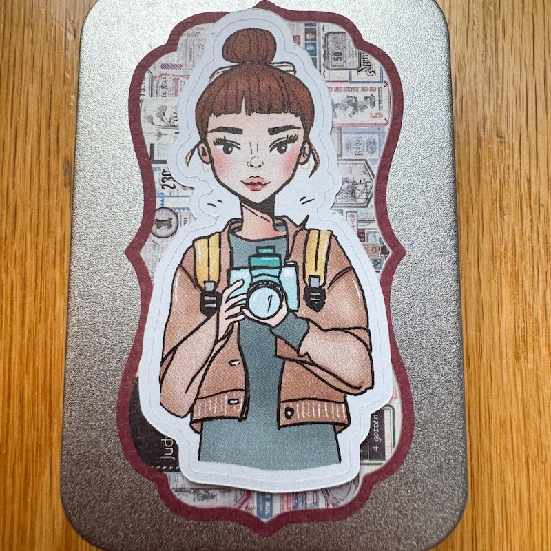 Adventure Girl Stickers - Etsy