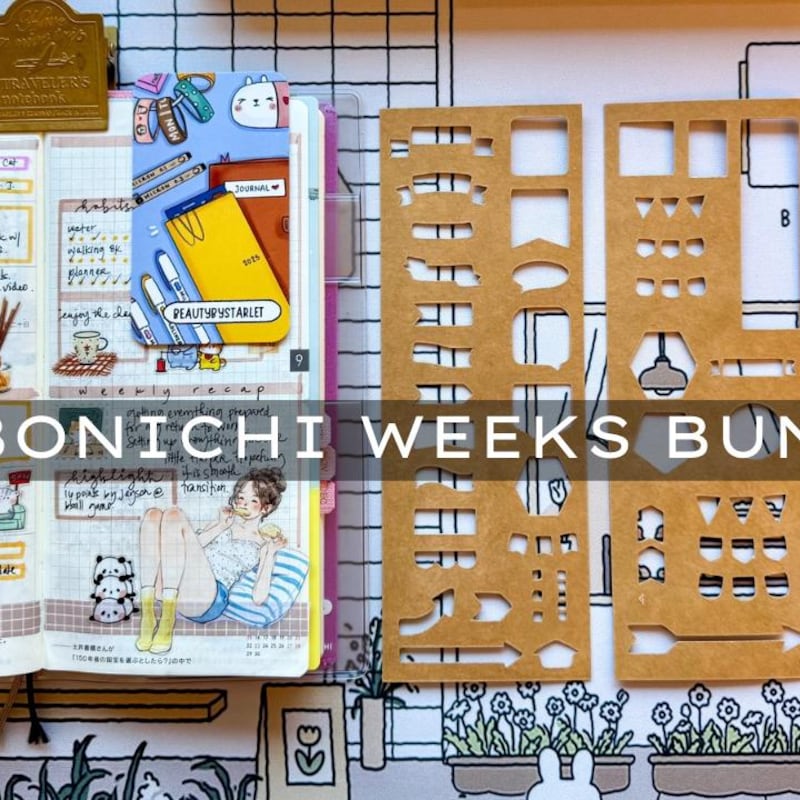 Sticker Books for Hobonichi - Etsy