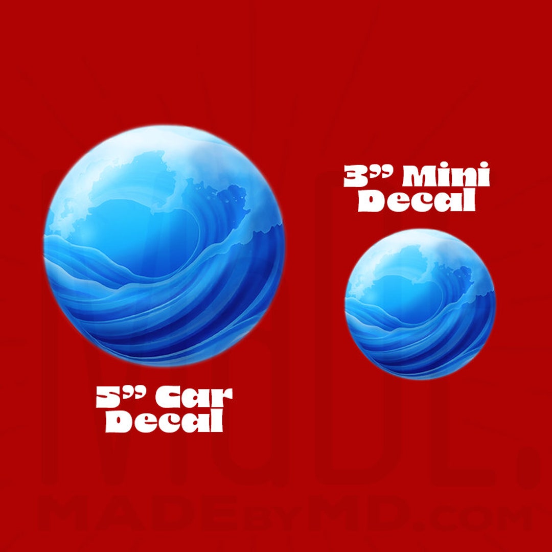 Blue Dot Red State Blue Wave Decal for Car or Cup or Anywhere to ...