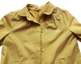 Yellow camel jacket | Etsy