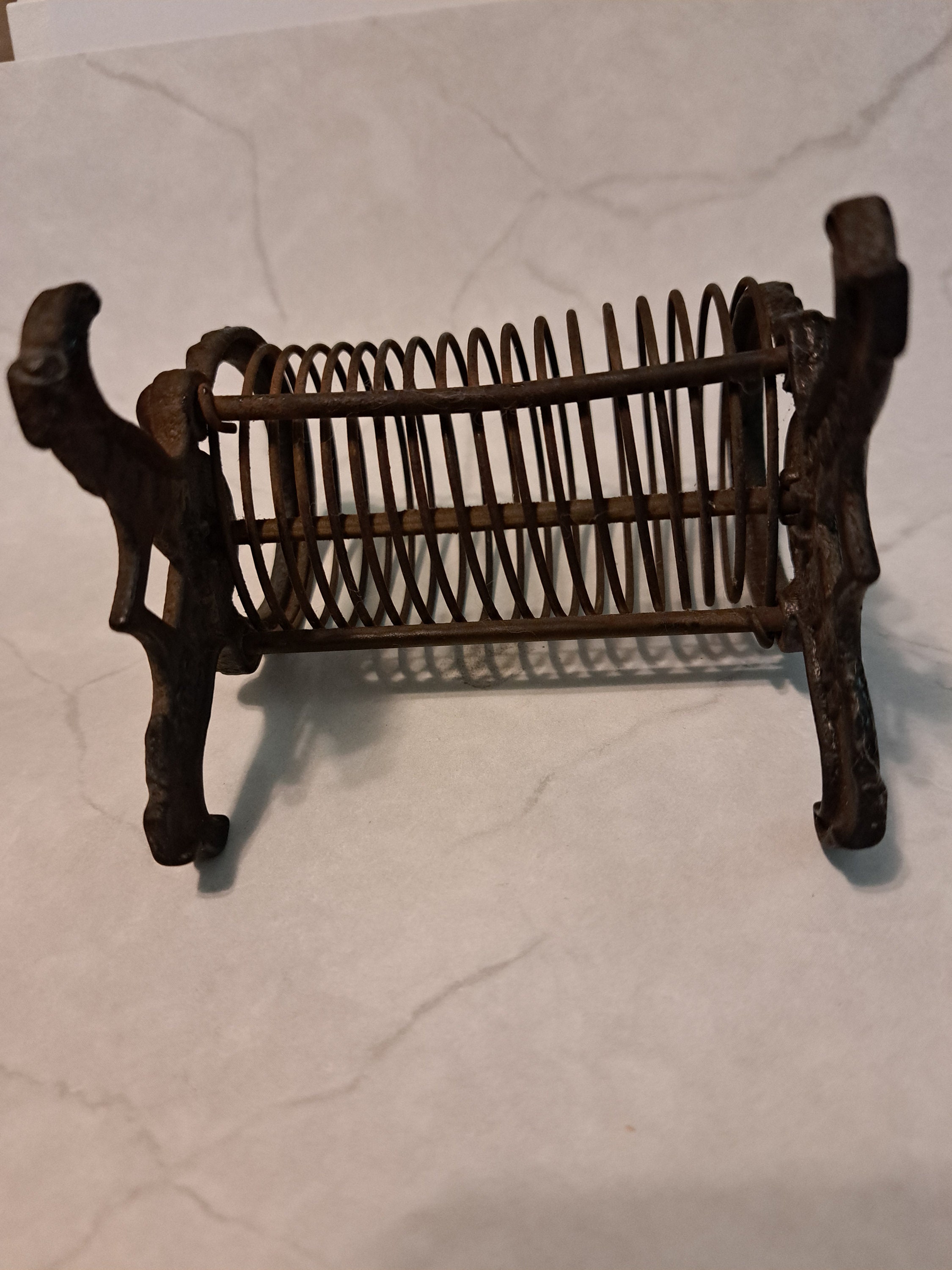 Antique K DIAMOND PAT 1886 Letter Holder Desk Organizer Cast Iron - Etsy