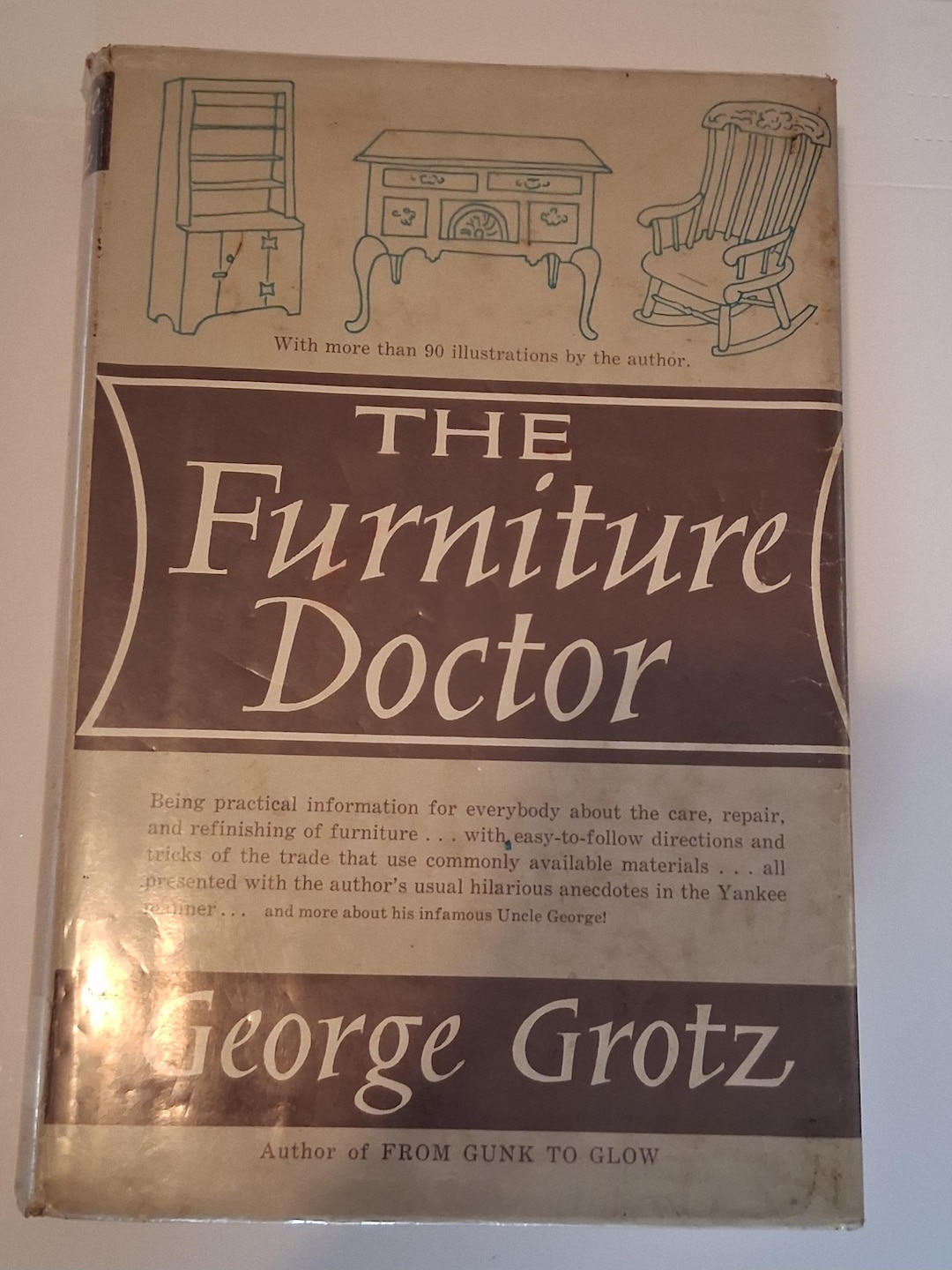 The Furniture Doctor by George Grotz 1962 Vintage Hardcover Book HC/DJ ...