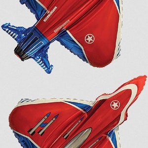 Fighter Jet Balloon 37 Inch Super Fighter Jet Balloon - Etsy