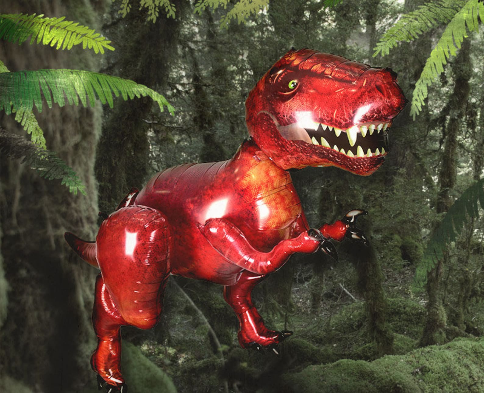 Dinosaur Balloons 68 Air Walker Tyrannosaurus Balloon / - Etsy