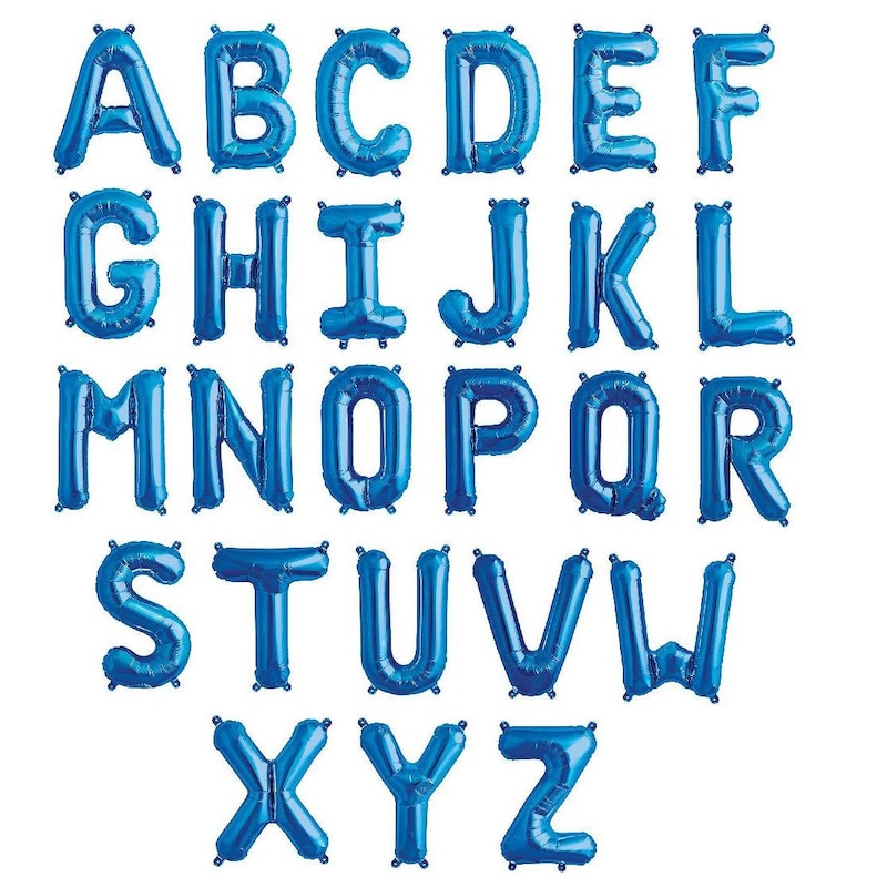 Alphabet Letter Balloon - Etsy