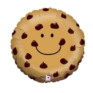 21" Chocolate Chip Cookie Foil Balloon: Birthday, Wedding, Dessert ...