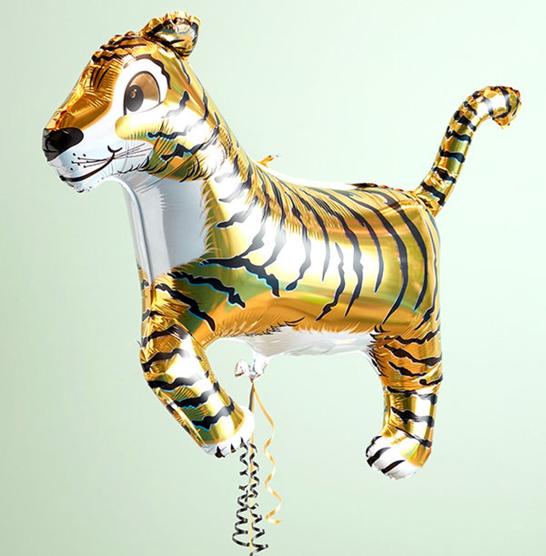 Tiger Balloon / 41 Foil Balloon / Safari Animal Balloons / Jungle ...