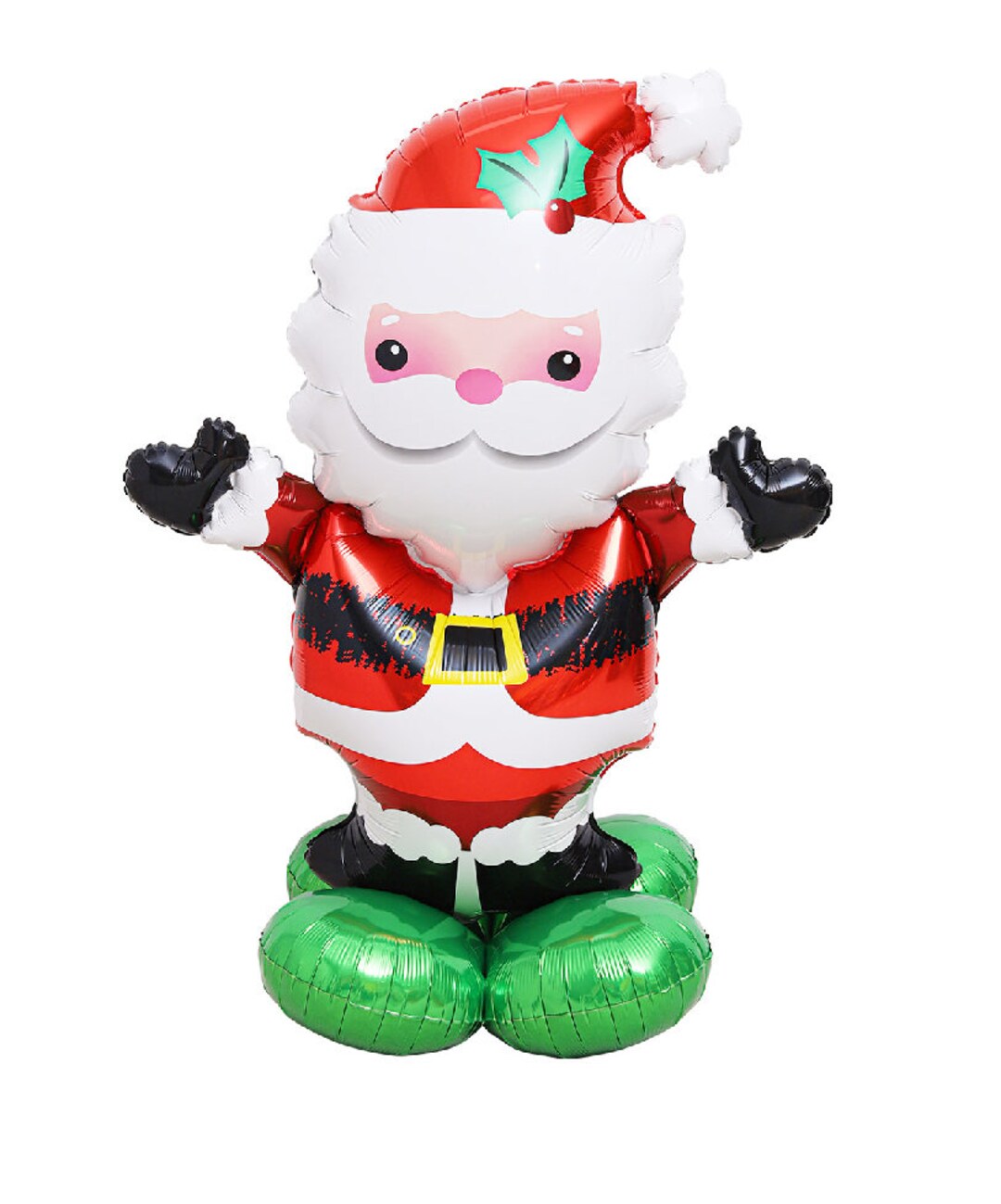 Santa Balloon 53 Airloonz Balloon Christmas Santa Balloons Christmas ...