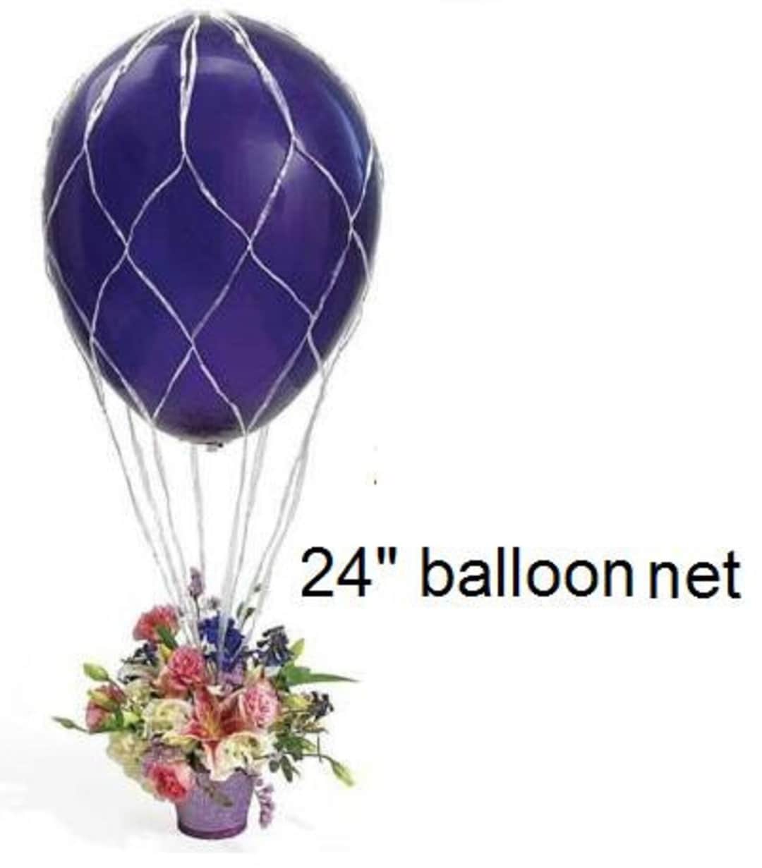 Balloon Net 24" Hot Air Balloon Nets Great for Centerpiece and Photo ...