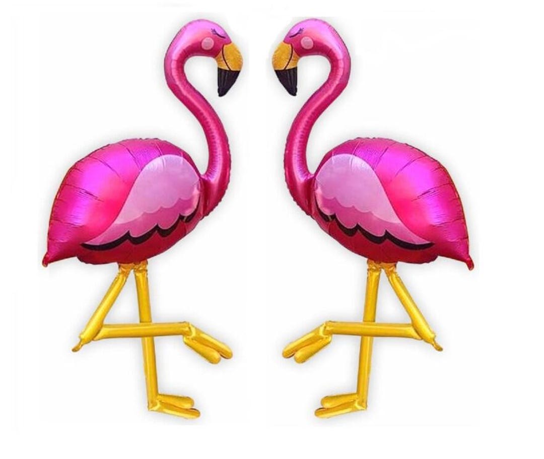 Flamingo Airwalker Balloon,(one) 68" Flamingo Balloon, Flamingo Bridal ...