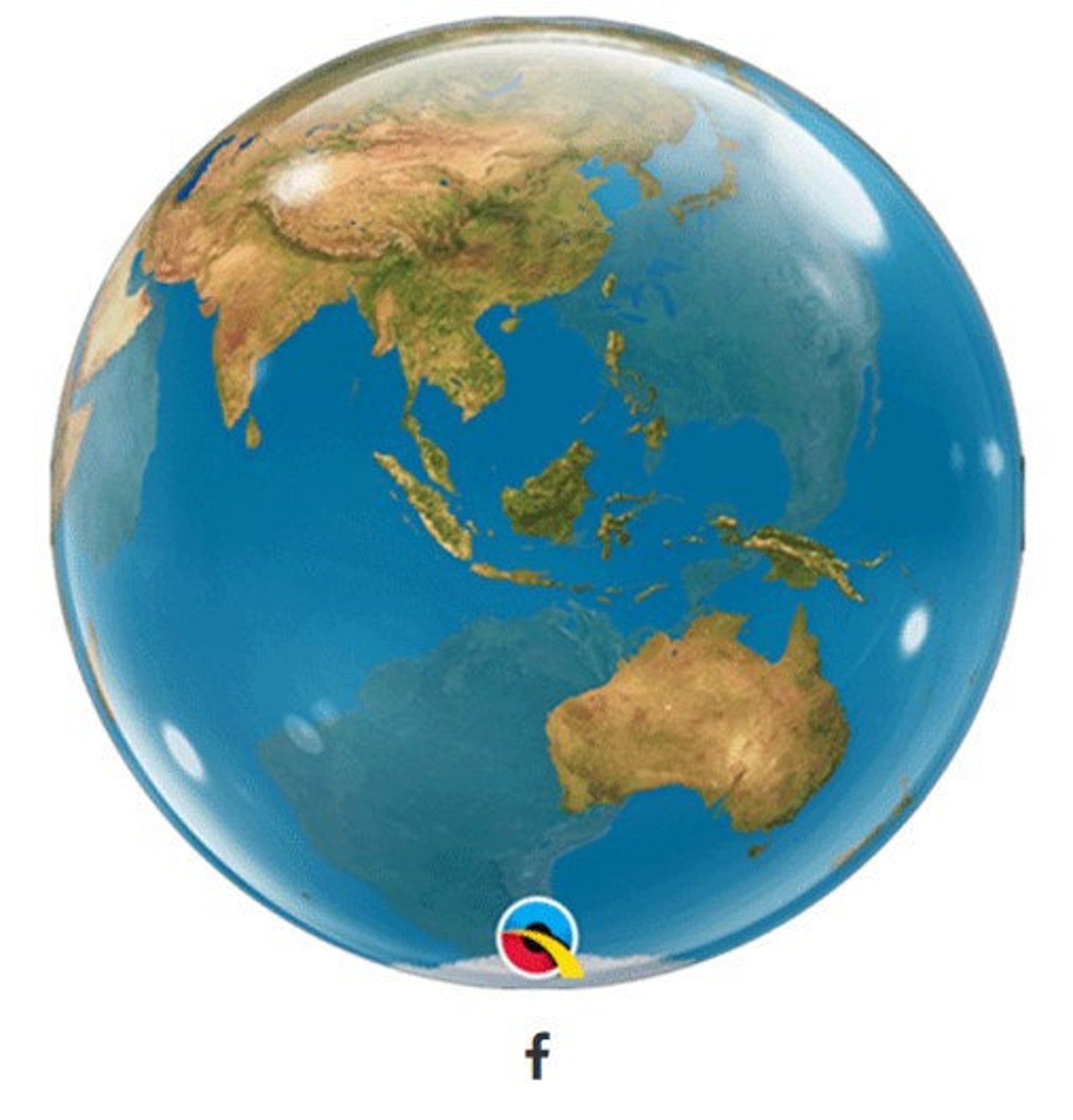 Planet Earth Balloon 22 Inch Bubble Globe Balloon Party Decor - Etsy