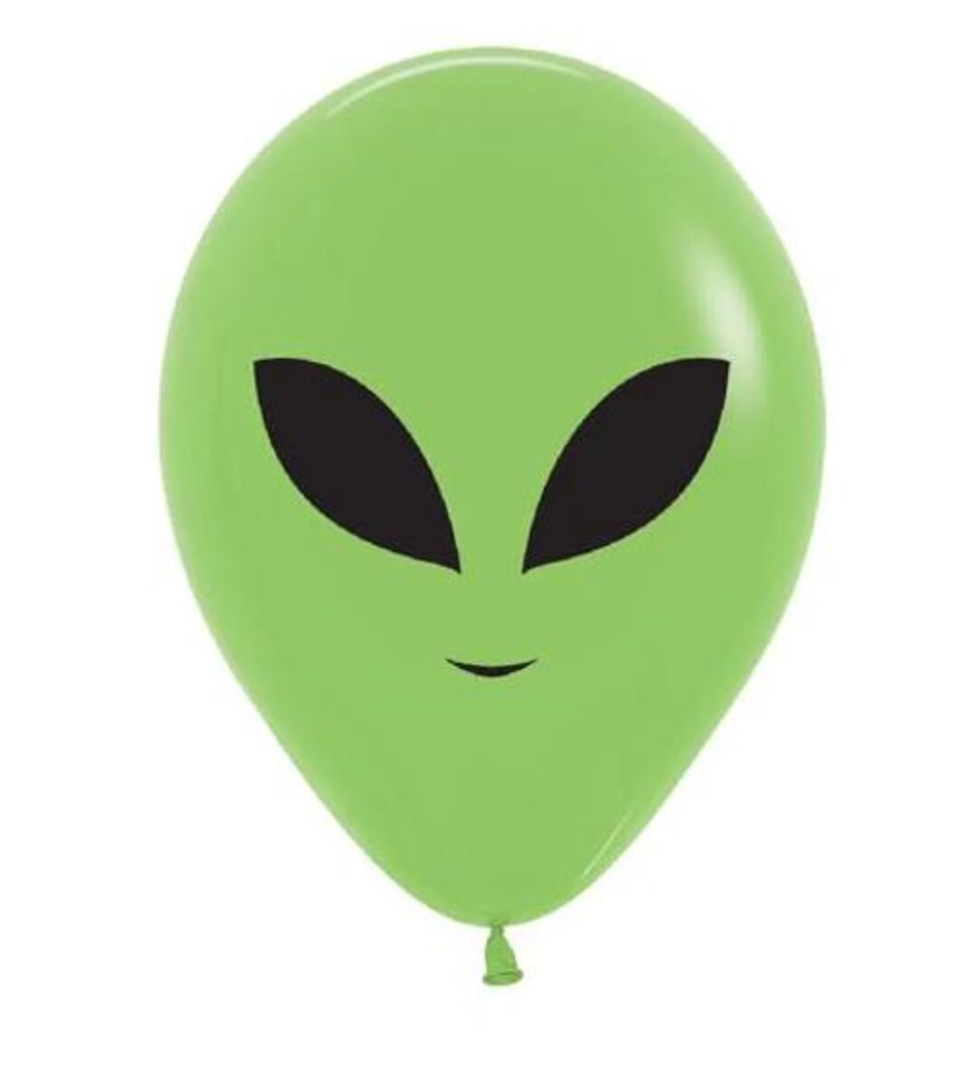 Alien Balloons, 11" Latex Balloons, Set of 10 Balloons, Spaceship ...