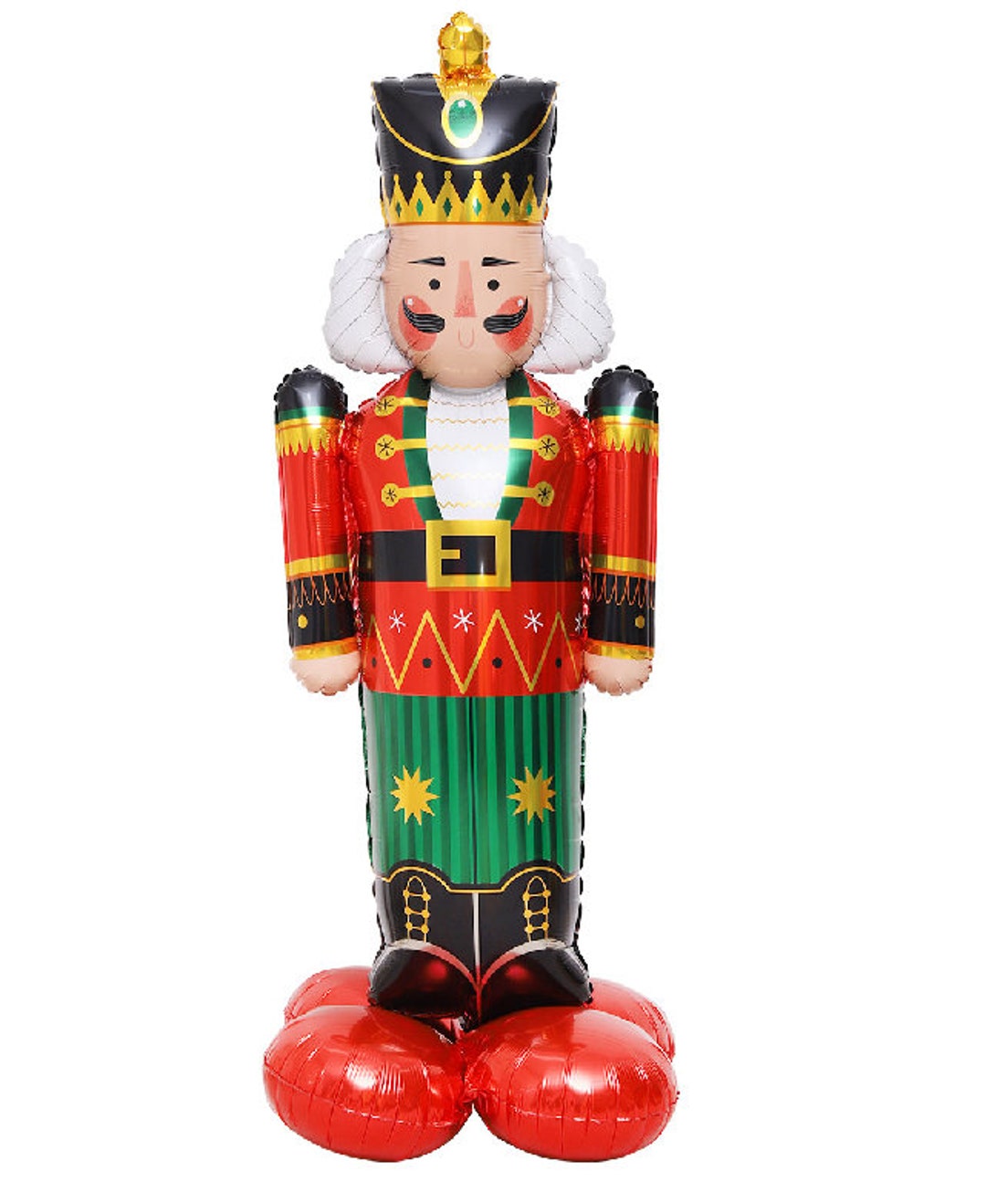 Nutcracker Balloon 61 Airloonz Balloon Christmas Balloons Nutcracker ...