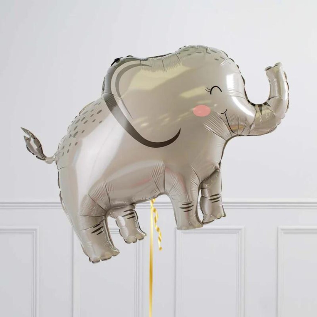 Elephant Balloon, Safari Animal Balloons, 33" Foil Balloons,,elephant ...