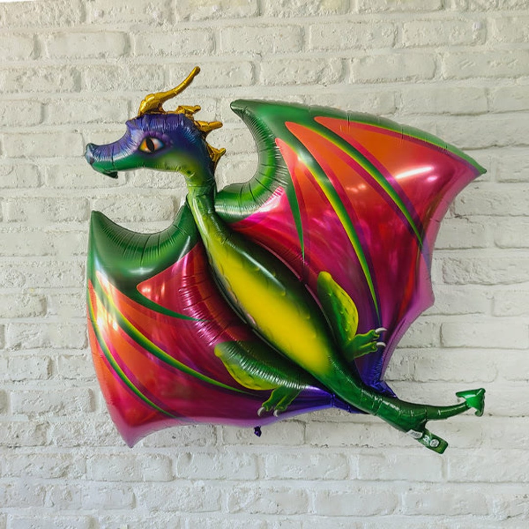 Dragon Balloon, Mythical Dragon Balloon, 45 Foil Balloon, Birthday ...