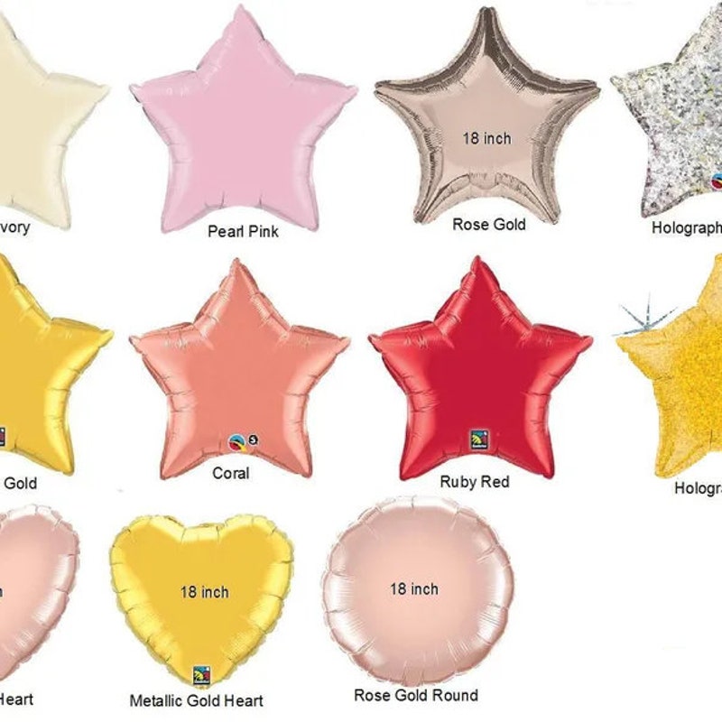 Star Balloons - Etsy
