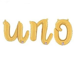 Uno Birthday Banner | Etsy
