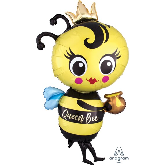 Queen Bee Balloon 40 Foil Balloons Birthday Party Decor - Etsy