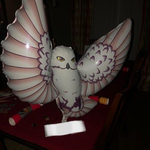 Owl Balloon, 38" Foil Balloons, Hedwig Balloons, Woodland Birthday ...