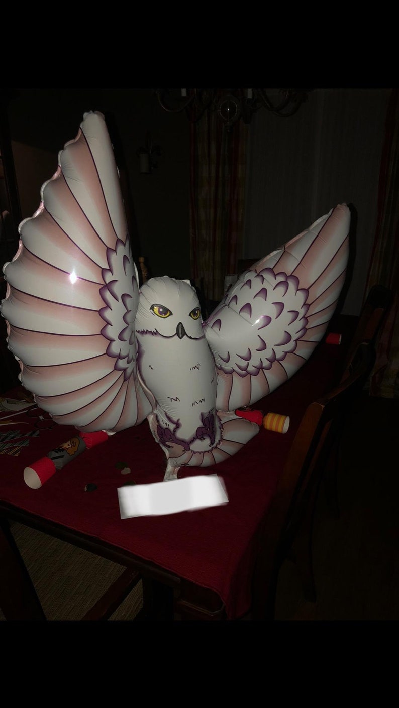 Owl Balloon 38 Foil Balloons Hedwig Balloons Woodland - Etsy