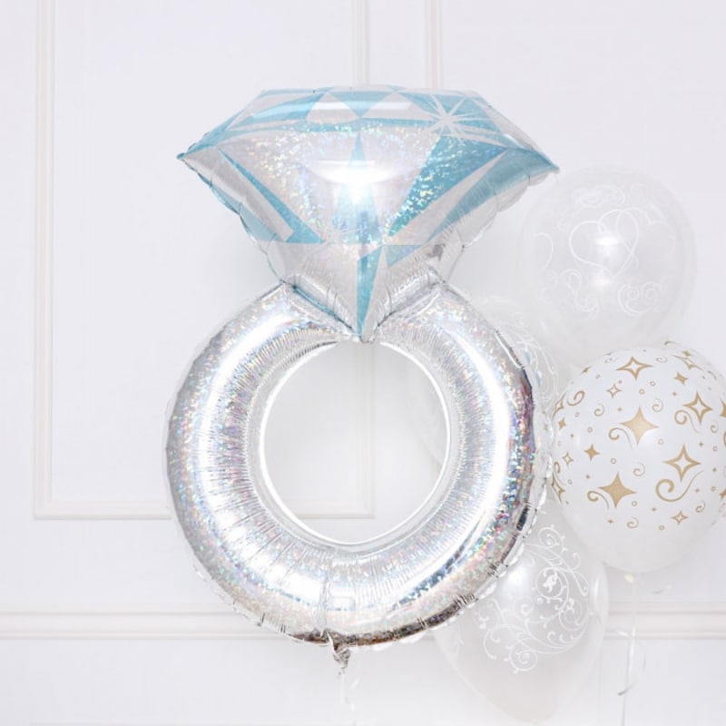 Wedding Ring Balloon - Etsy