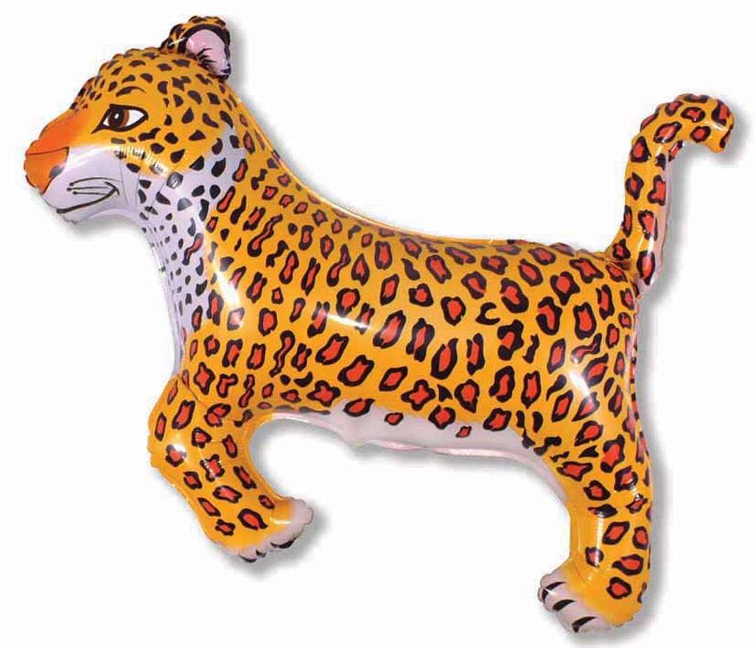 Leopard Balloon -36" Foil Balloon-safari Animal Balloons- Jungle Animal ...