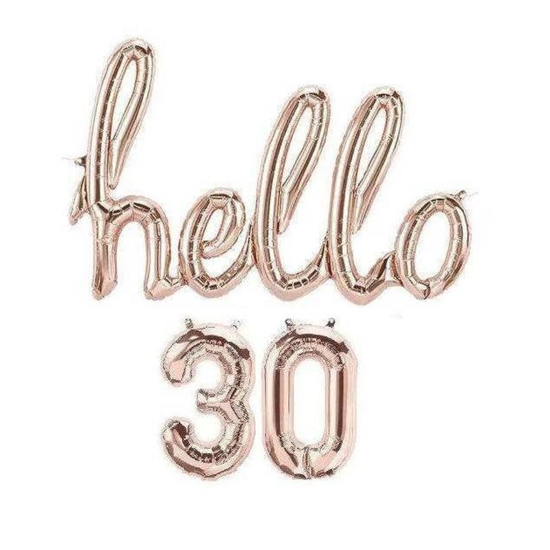 Hello 30 - Etsy