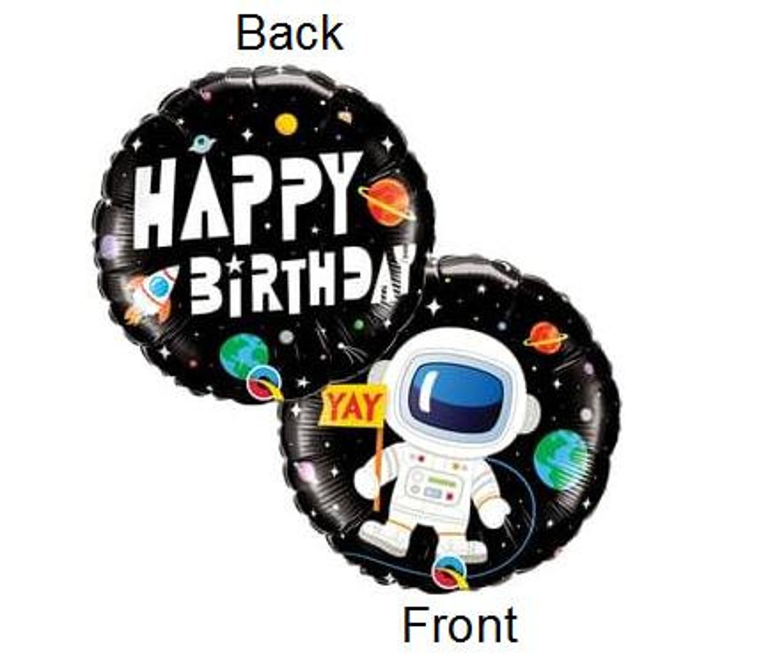 Astronaut Balloon Outer Space Decorations Astronaut Birthday Party - Etsy