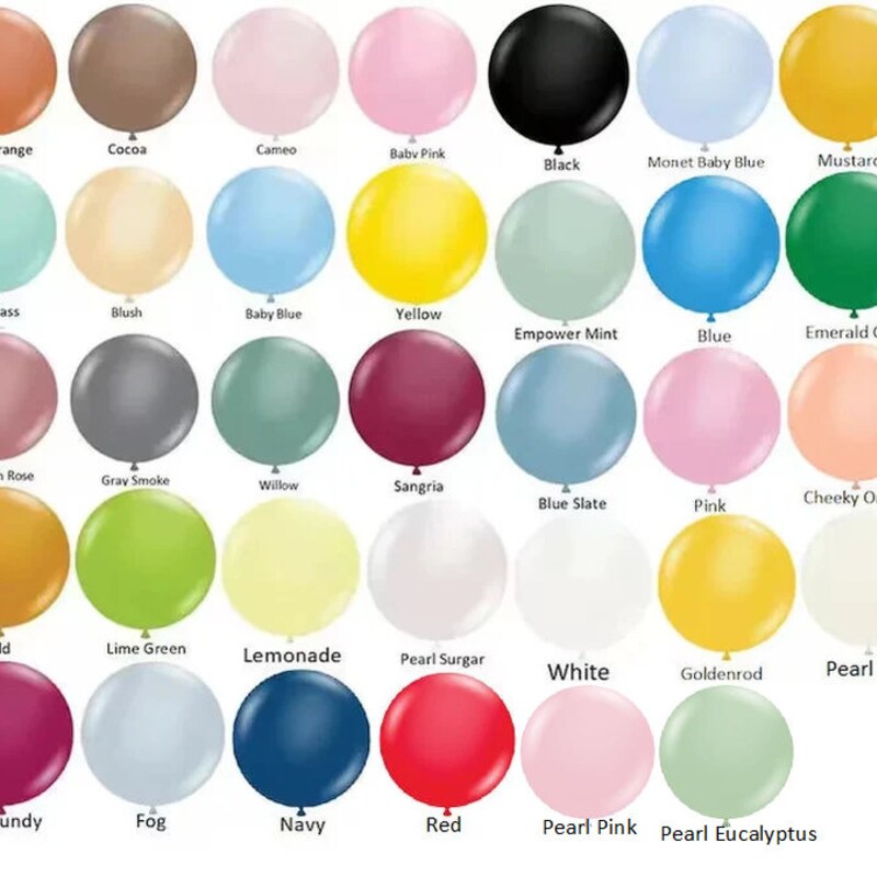 Round Balloons - Etsy