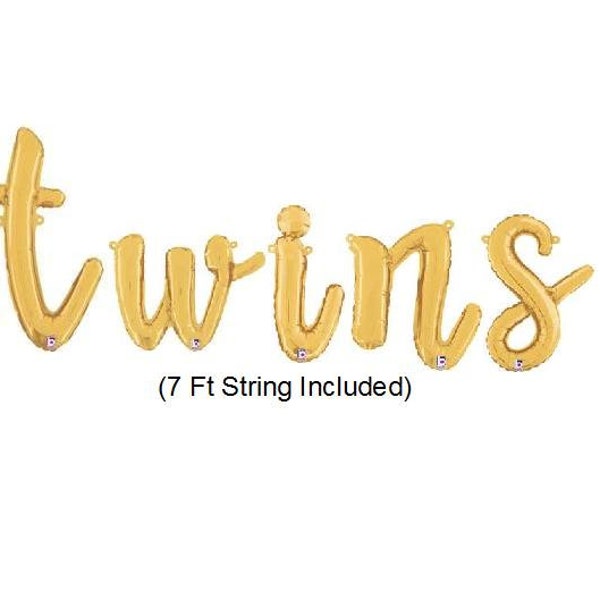 Twins Balloons - Etsy