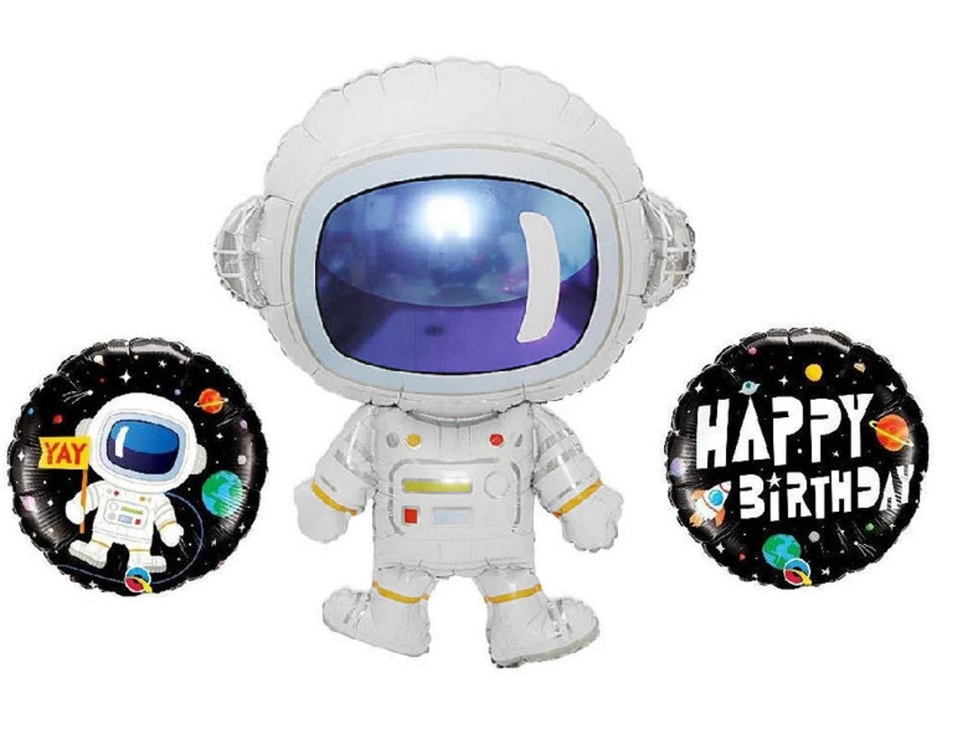 Astronaut Balloon Outer Space Decorations Astronaut Birthday Party - Etsy