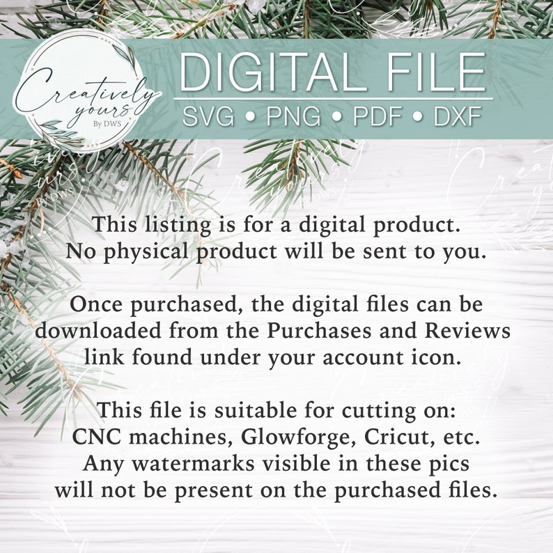 Christmas Tree SVG Votive & Ornament Set, Digital Cut File, Laser Files ...