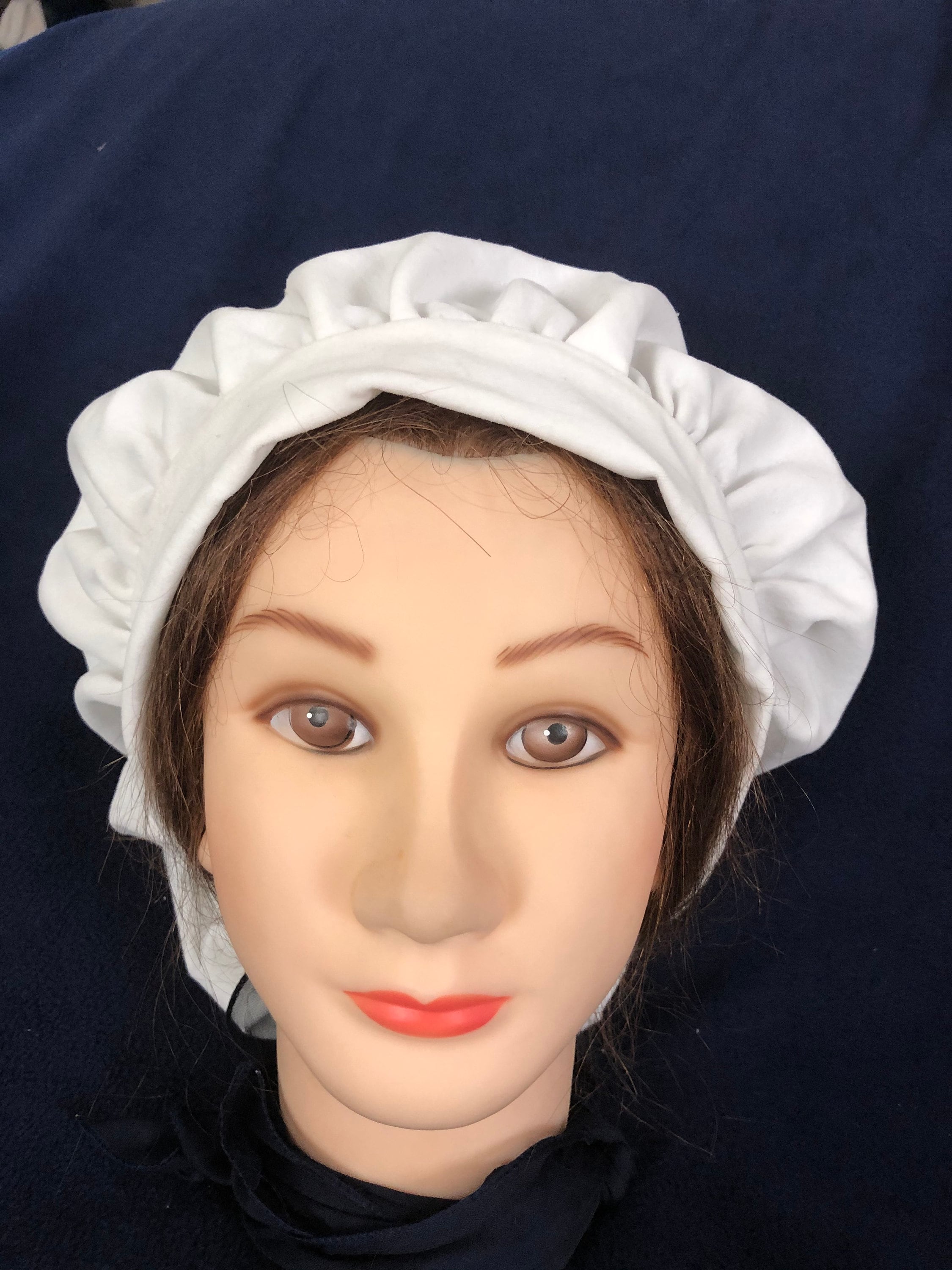 Renaissance Muffin Cap Bag Hat Medieval Peasant Hat - Etsy België