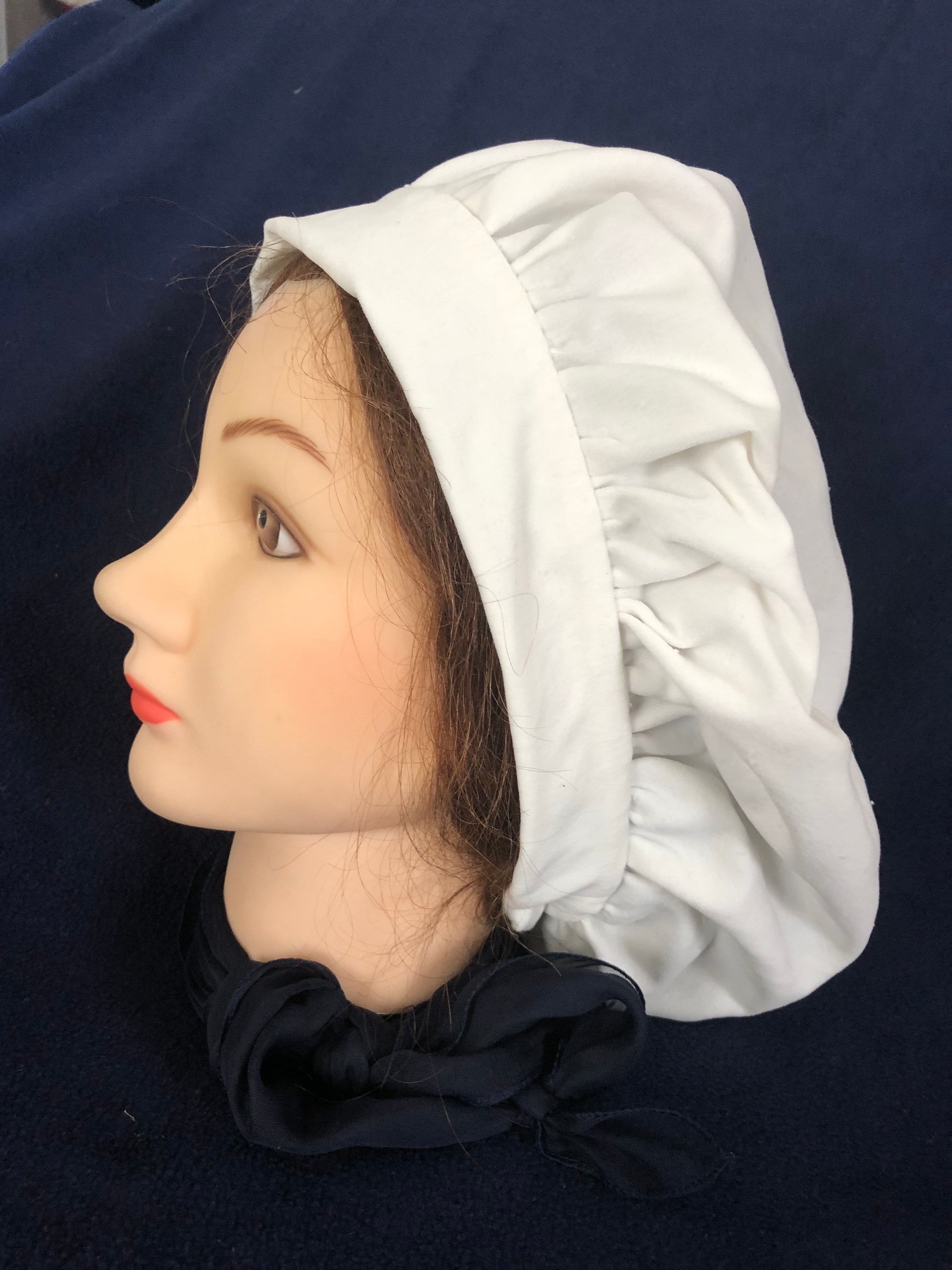 Panne Velvet Muffin Cap - Etsy