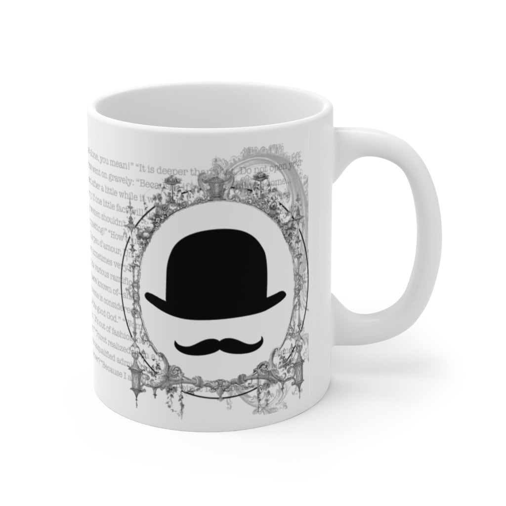 Agatha Christie Murder for Breakfast Poirot Mug 11oz - Etsy