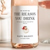 Funny Wine Labels Stickers, Gift Wine Bottle White Labels for Gifting ...