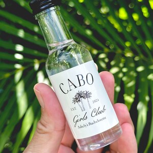 Cabo Bachelorette Shooter Labels, Scottsdale Bachelorette Party ...