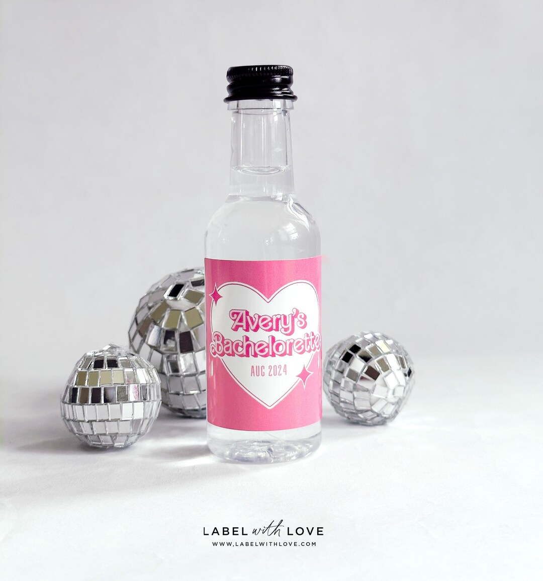 Come on Barb Bachelorette Mini Shot Labels, Let's Go Party Birthday ...