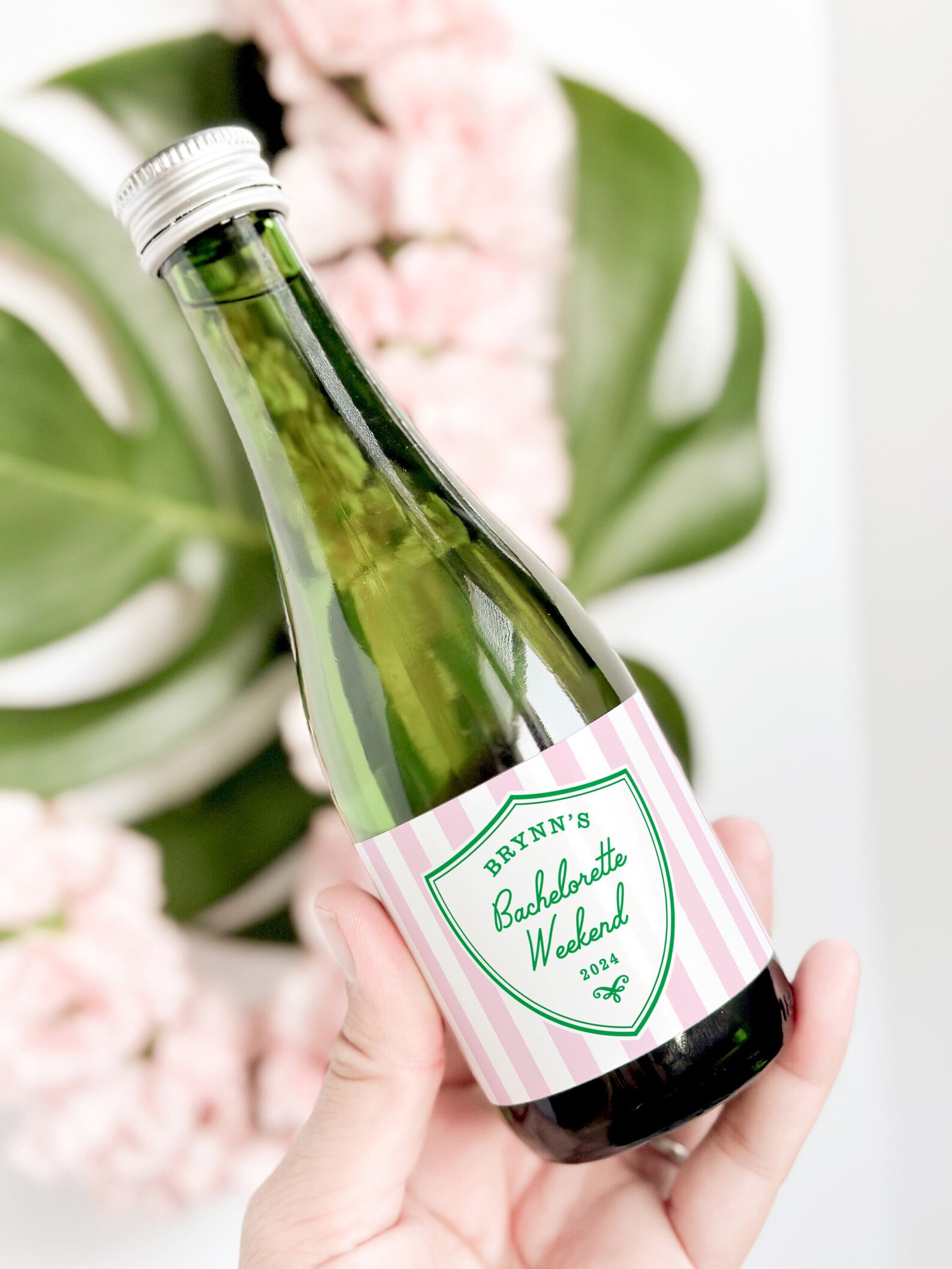 Troop Bachelorette Party Champagne Labels | Country Club Bach Weekend ...