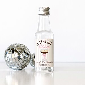 A Tini Bit Older Birthday Favors 40th Birthday Gift Idea Tini Time 30th ...