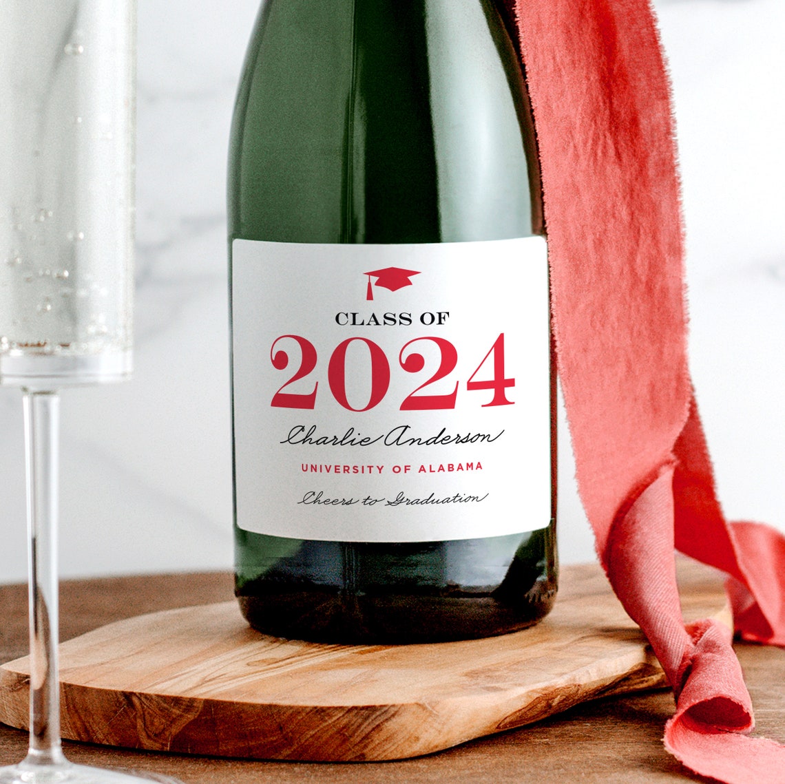 Graduation Wine Labels, Grad Party Custom Wine Labels, Sorority Grad ...