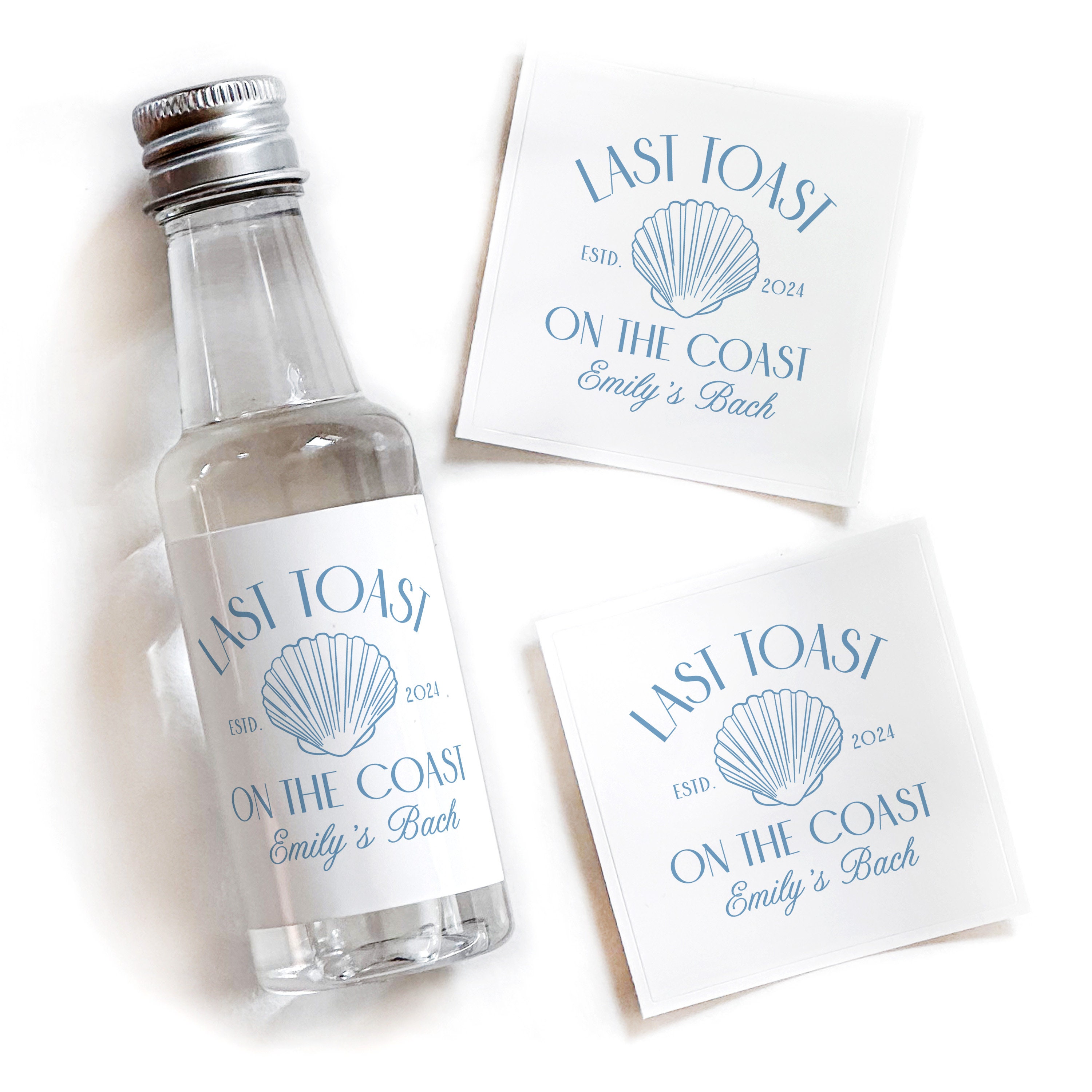 Coastal Bachelorette Shooter Labels, Coastal Cowgirl Bachelorette ...