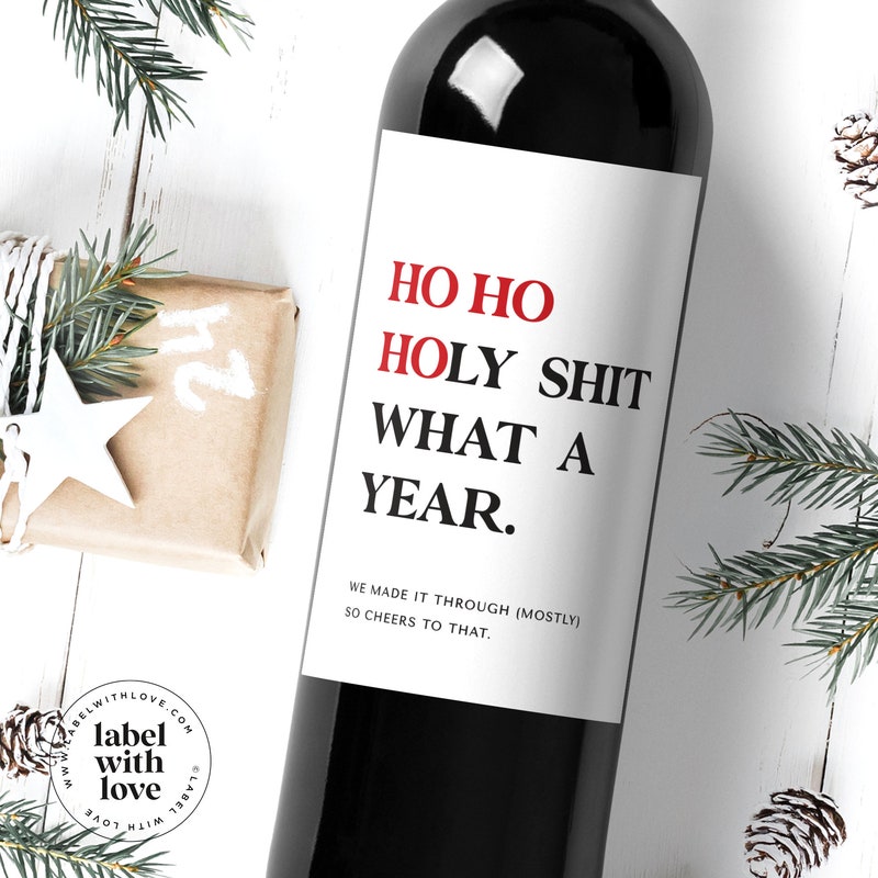 Funny Wine Labels - Etsy