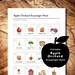 Printable Apple Orchard Scavenger Hunt Family Activity - Etsy
