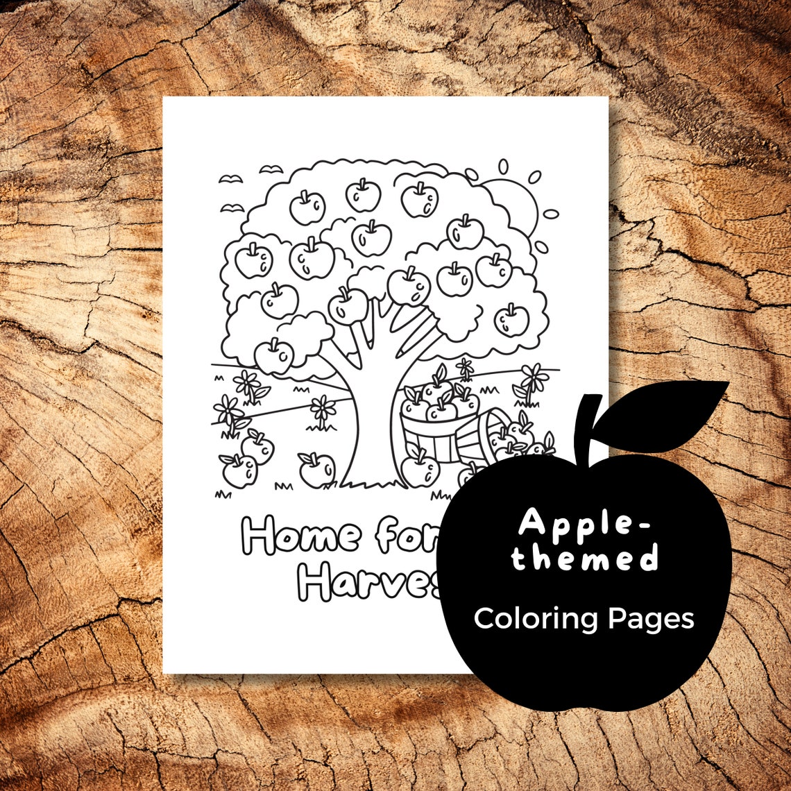 Printable Apple Orchard Family Activity Book Instant Download - Etsy