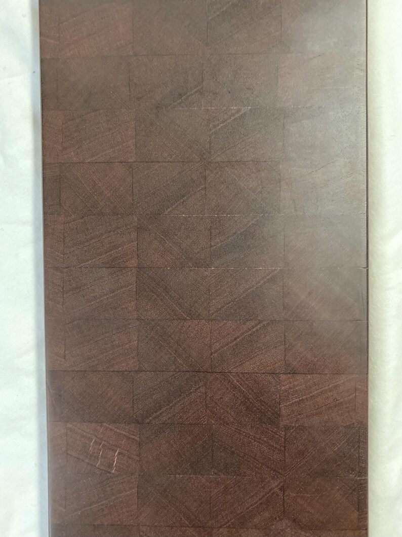 Sapele End Grain Cutting Board - Etsy